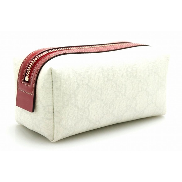 Gucci | Bags | Gucci Cosmetic Heart Tattoo Plus Pouch Gg White | Poshmark